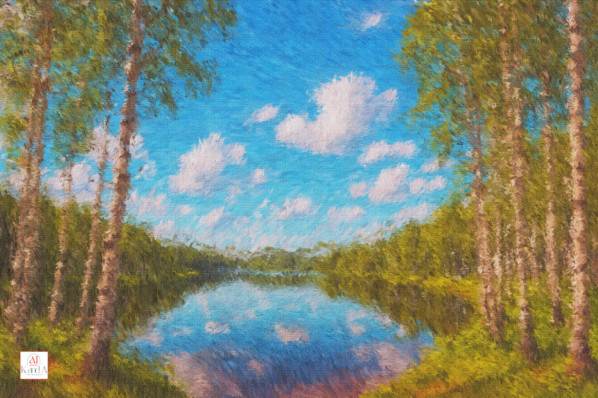 AI生成デジタルアートの販売